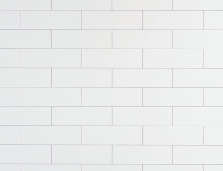Grout Line White London Tile - Neptune 1000 - PVC Wall Panel - 1m ...